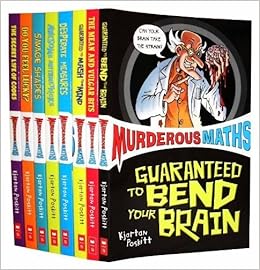 Murderous Maths Collection 10 Books Set: Kjartan Poskitt: 9789999436625 ...