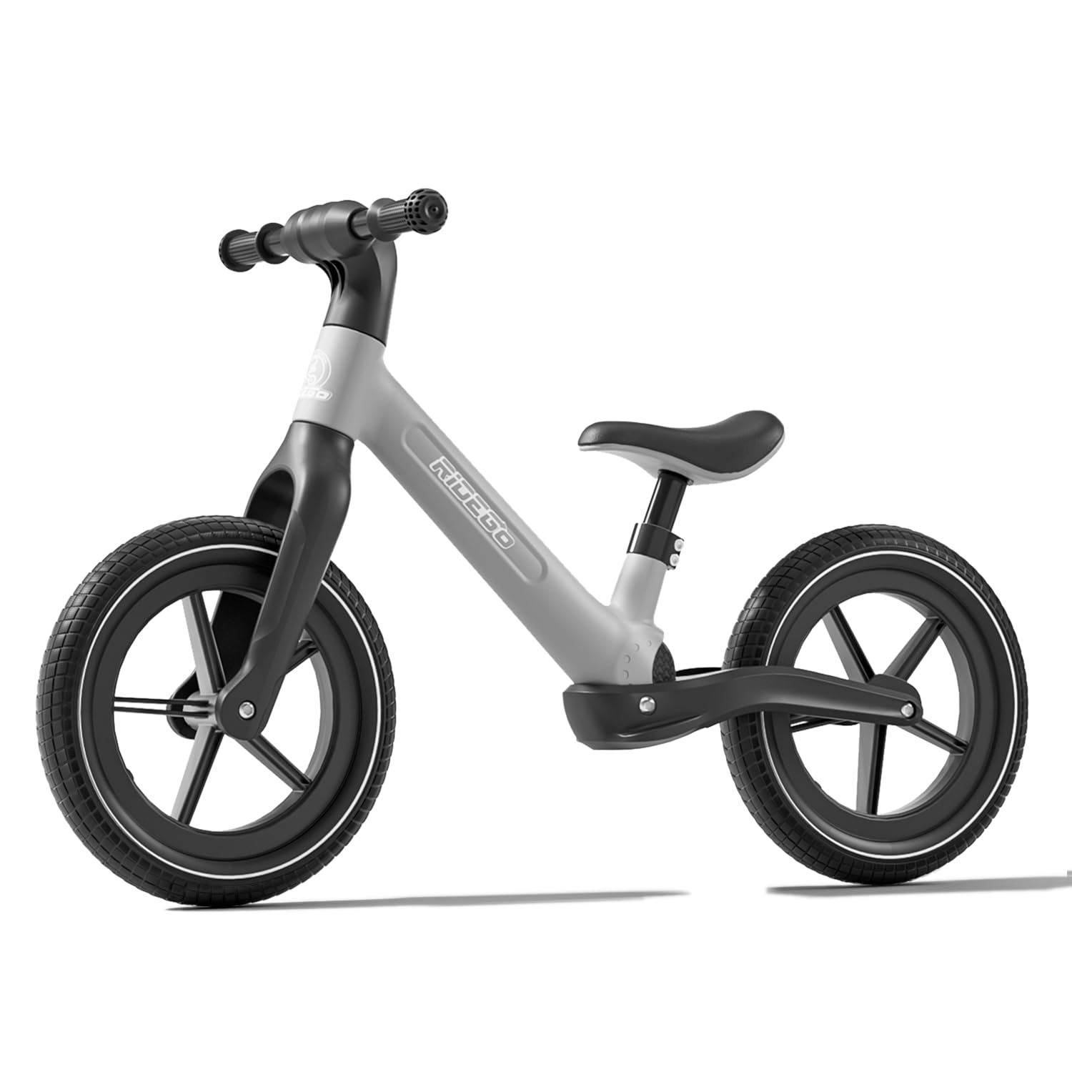Ridego 14 Inch Balance Bike for Kids 3-6 Years, Lightweight Toddler Bike with Air Rubber Tires ...