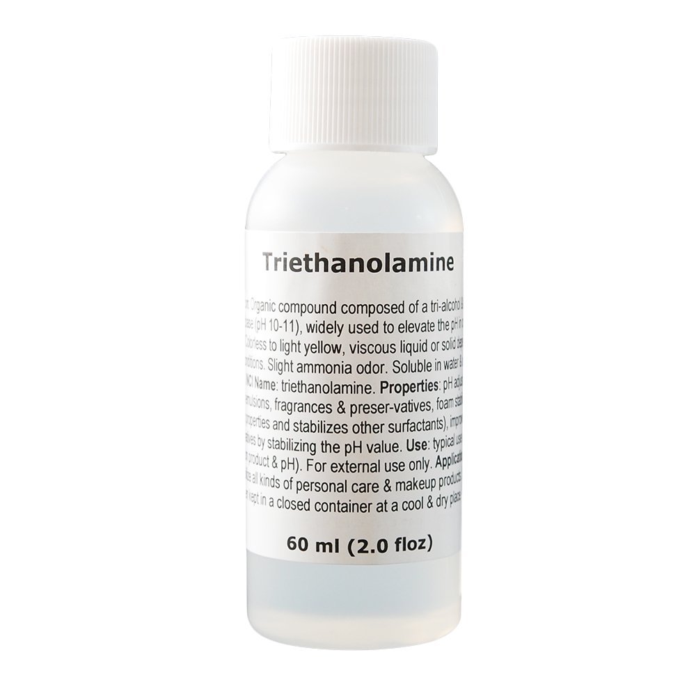MakingCosmetics - Triethanolamine - 2.0floz / 60ml - Cosmetic ...