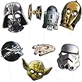 Amazon.com: Star Wars Photo Booth Props (Pack of 8) - Multicolor ...