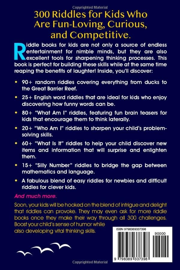 The Ultimate Riddles Book for Kids Ages 9-14: 300 Difficult Brain ...