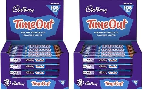 Cadbury Timeout Chocolate With Crunchy Wafer 20.8g x 12 pieces (Pack of ...