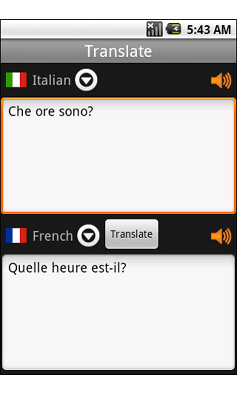 Traduttore Offline - Italiano Francese:Amazon.it:Appstore for Android