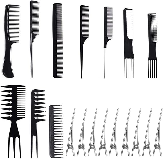 10 Piece Professional Styling Comb Set: Amazon.co.uk: Beauty