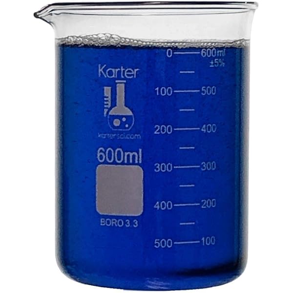 Beaker Low Form Glass Graduated 500ml tillescenter Lab & Scientific ...