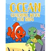 Coloring Book for Kids Ocean in a Jar: 30 Coloring Pages: Fun and Easy ...