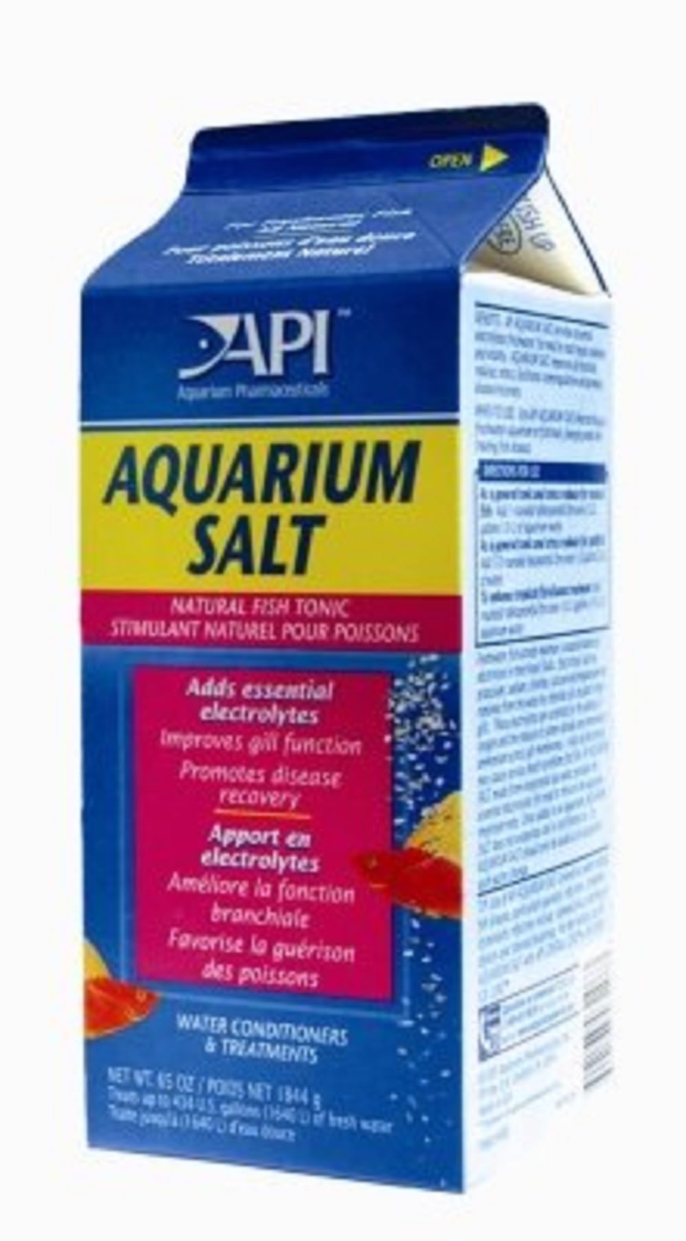 Mua AQUARIUM SALT Freshwater Aquarium Salt 67-Ounce Box (Packaging May ...