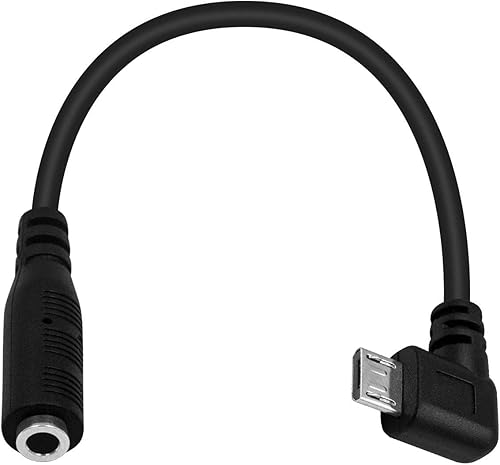 Duttek Micro USB to 3.5mm Jack Audio Adapter Cable, Audio to Micro USB ...
