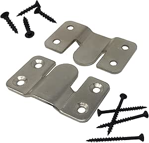 Interlocking Z Clips for Flush Mounting Pictures, Head Boards, & Wall ...