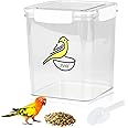 Amazon.com: Bird Seed Storage Container-Airtight Bird Food Container-5 ...