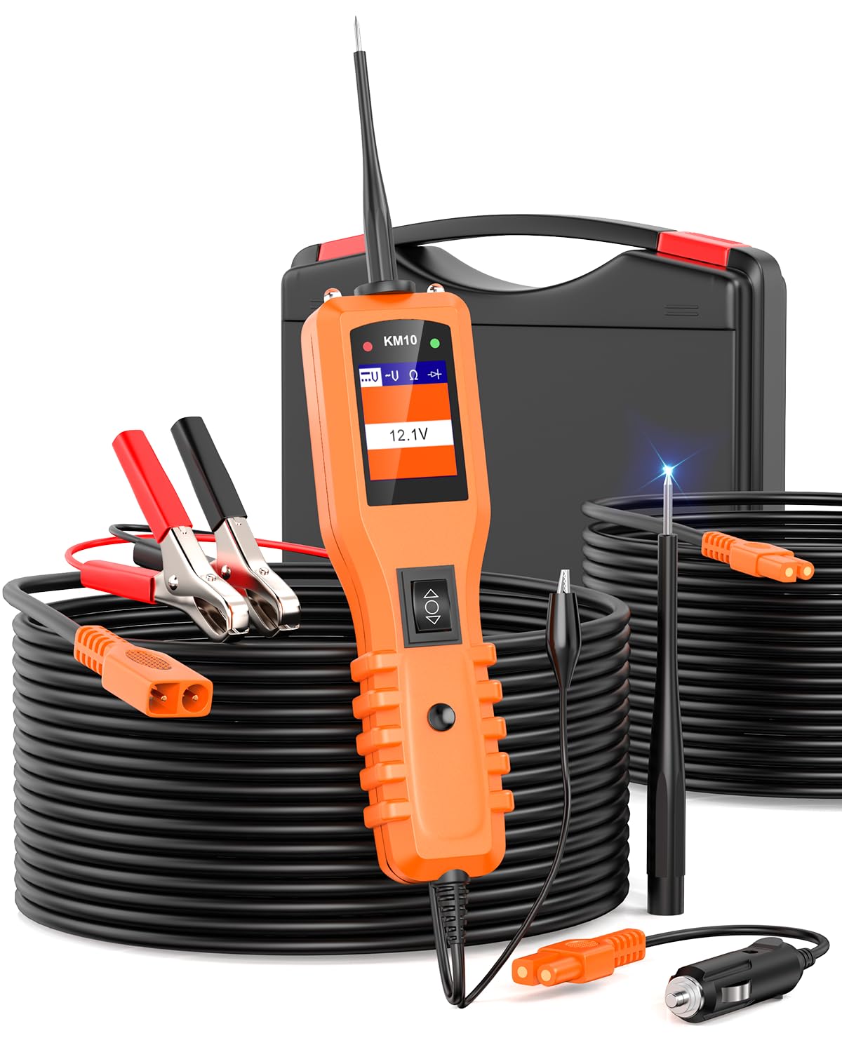 Mua KM10 Power Circuit Probe Kit, 12V 24V Automotive Circuit Tester ...