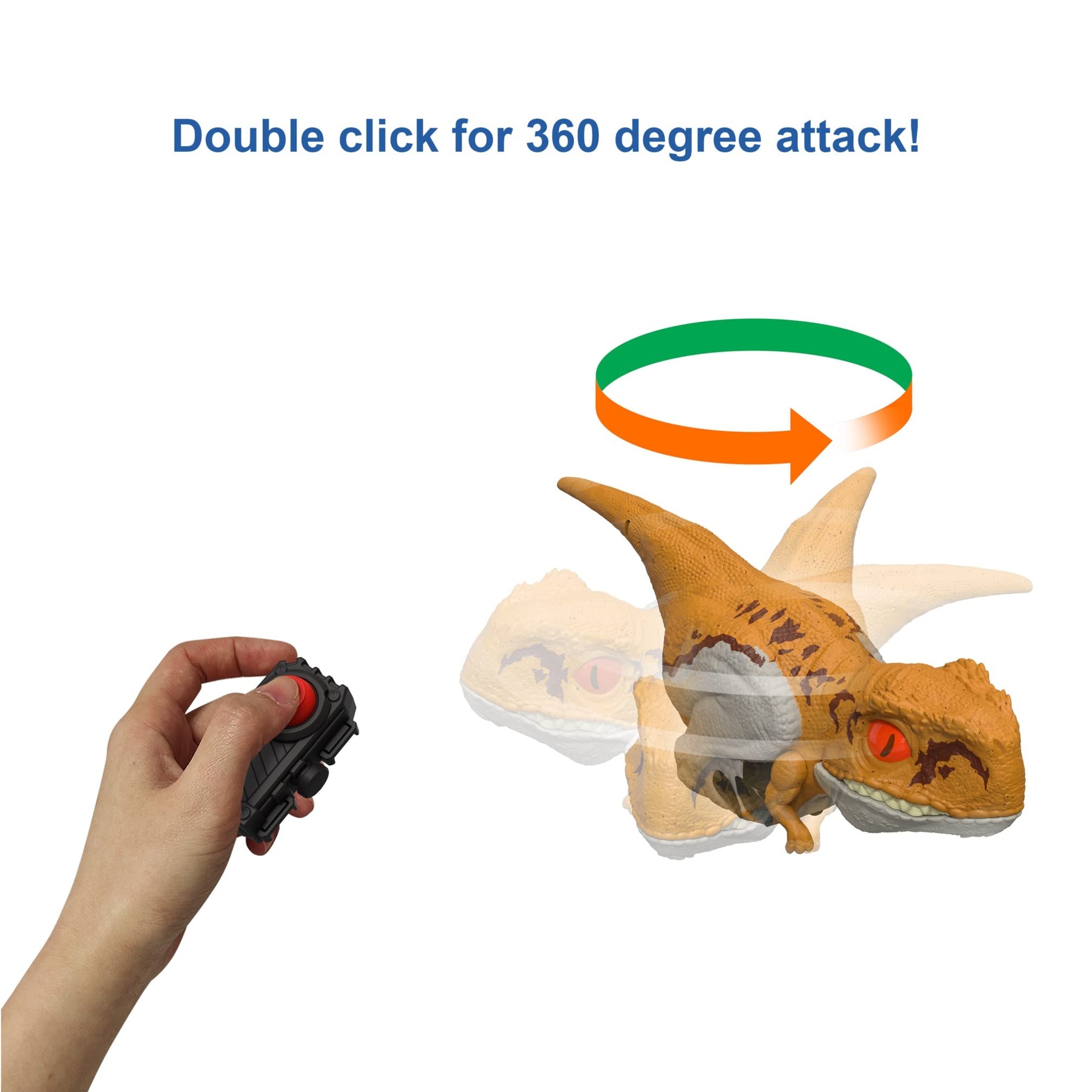 Mua Mattel Jurassic World Dominion Uncaged Dinosaur Toy with Clicker ...