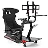 Extreme Sim Racing Wheel Stand Advanced Cockpit P1 Black Edition Racing ...