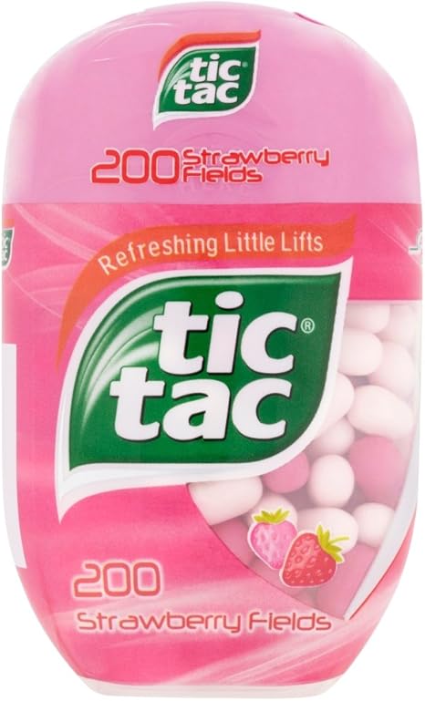 Tic Tac Strawberry Bottle Pack, 98g: Amazon.co.uk: Grocery