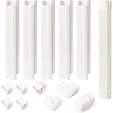 Amazon.com: Mini Split Line Set Cover Kit 3"W 10Ft Air Conditioners Decorative PVC Slim Line ...