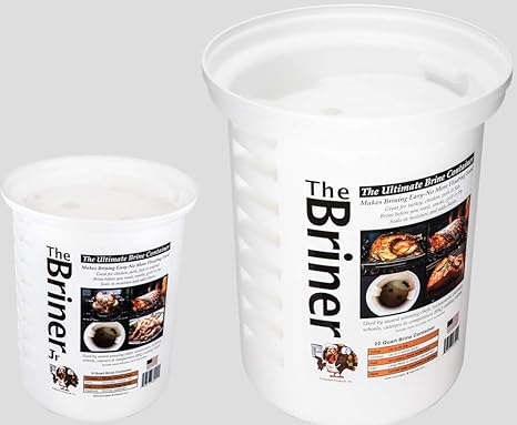 The Briner - The Ultimate Brine Container (2, 22 qt / 8 qt): Amazon.ca ...