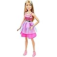Amazon.com: Large Barbie Doll with Blond Hair, 28 Inches Tall, Shimmery ...
