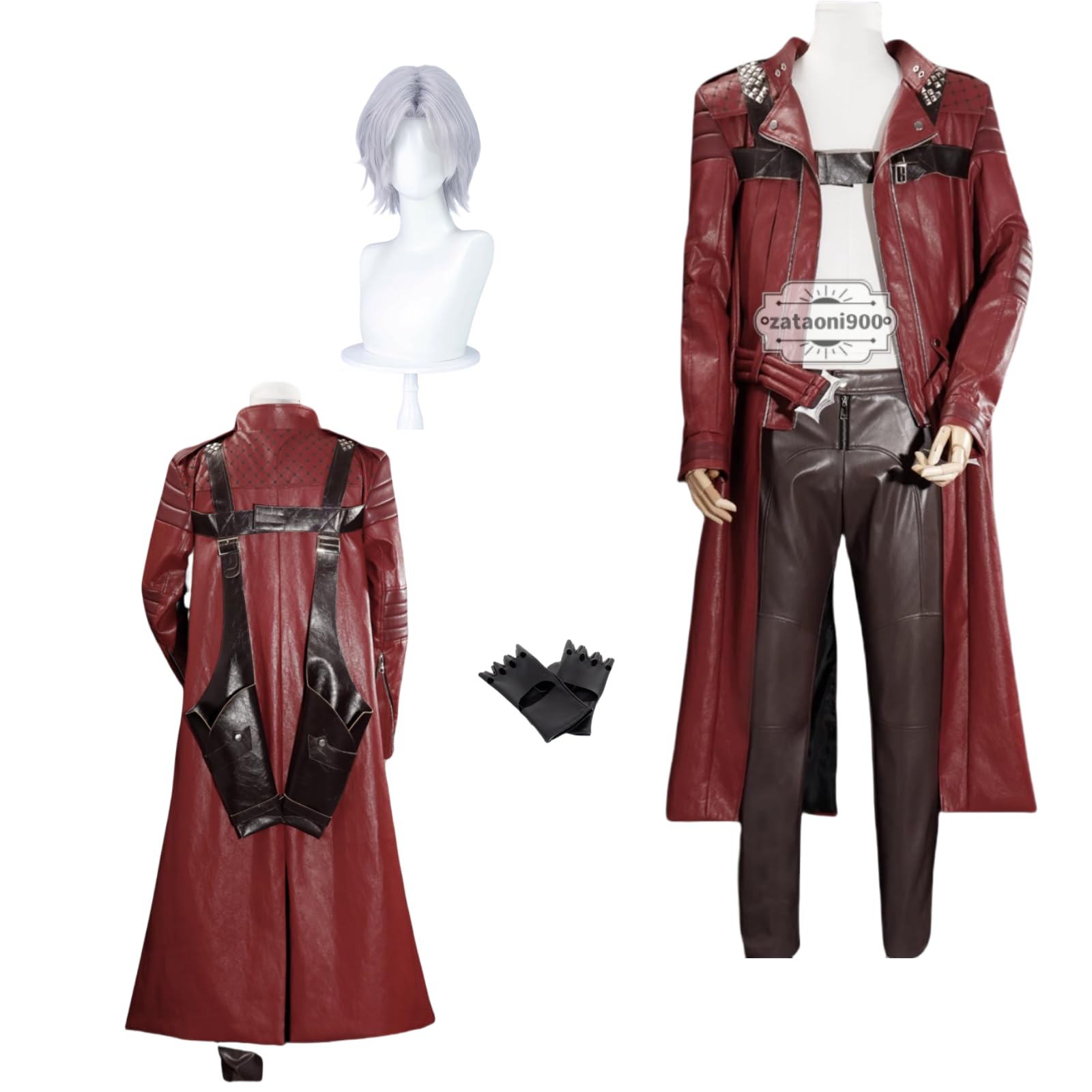 Mua Devil May Cry Dante Cosplay Costume, Transformation, Costume, Stage ...