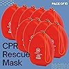 Pack of 10 MCR Medical CPR Rescue Mask, Adult/Child Pocket Resuscitator ...