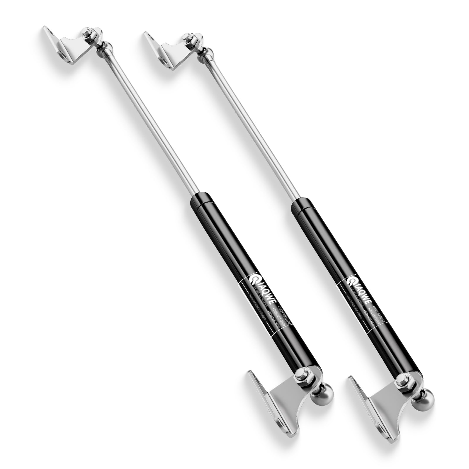 20 Inch 200Lb/889N Gas Struts Spring Shocks with L-Type Mount Brackets ...