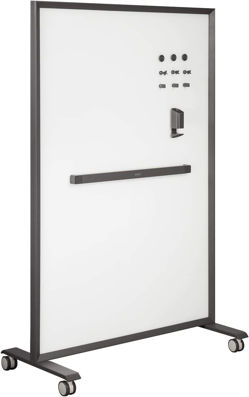 Amazon.com : Vari Mobile Glass Marker Board 48x76 - Rolling Dual Sided ...