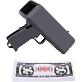 Amazon.com: IKJNMLP Prop Gold Money Shooter Gun That Look Real That can ...