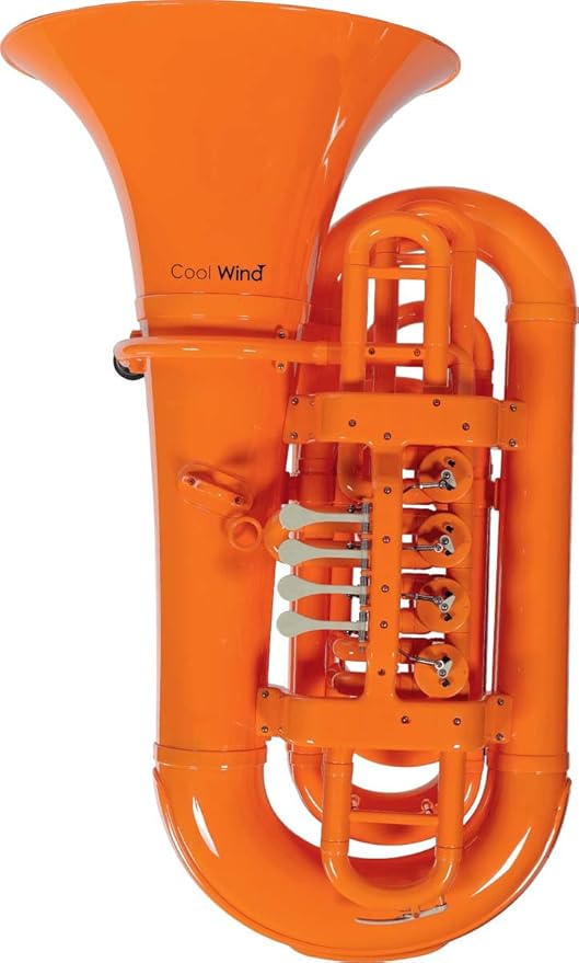 Tuba Sib - orange (abs): Amazon.de: Musikinstrumente