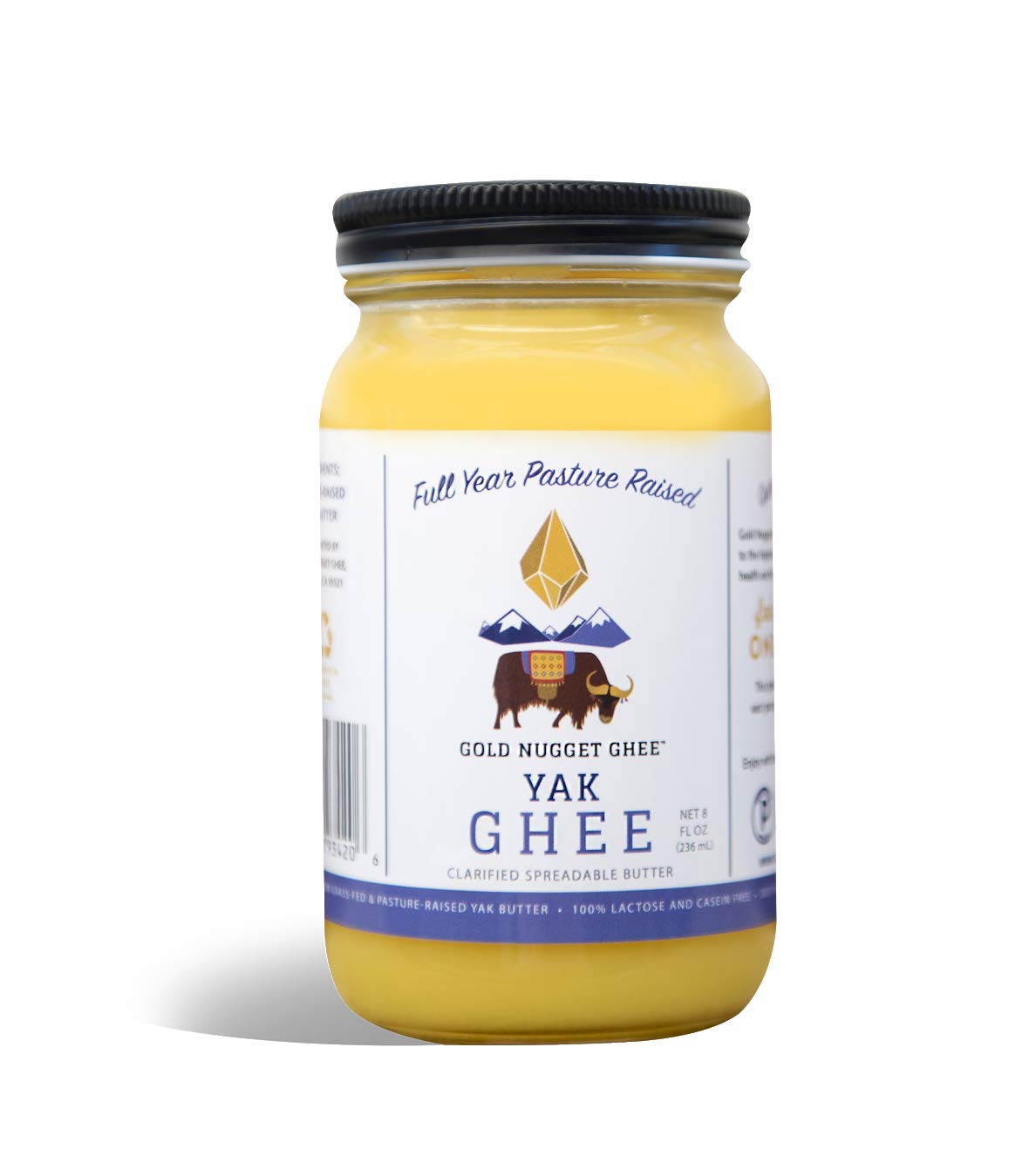 Amazon.com : GOAT GHEE BY GOLD NUGGET GHEE, FULL YEAR PASTURE RAISED ...