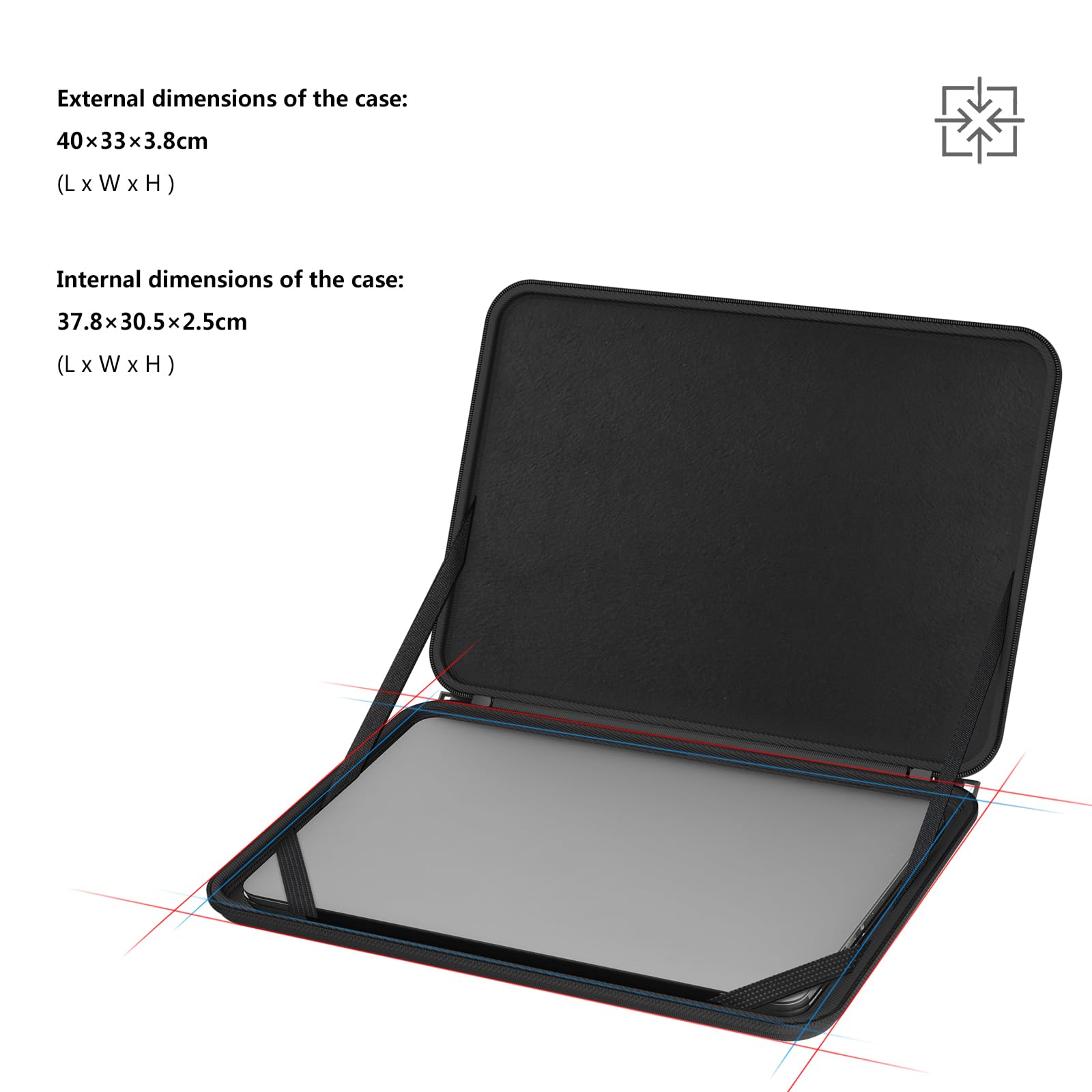 Mua Smatree 16 inch Laptop Sleeve Hard EVA Shell Case for Alienware x16 ...