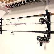 Amazon.com : StoreYourBoard Fishing Rod Storage, The Fishing Rod Rack ...