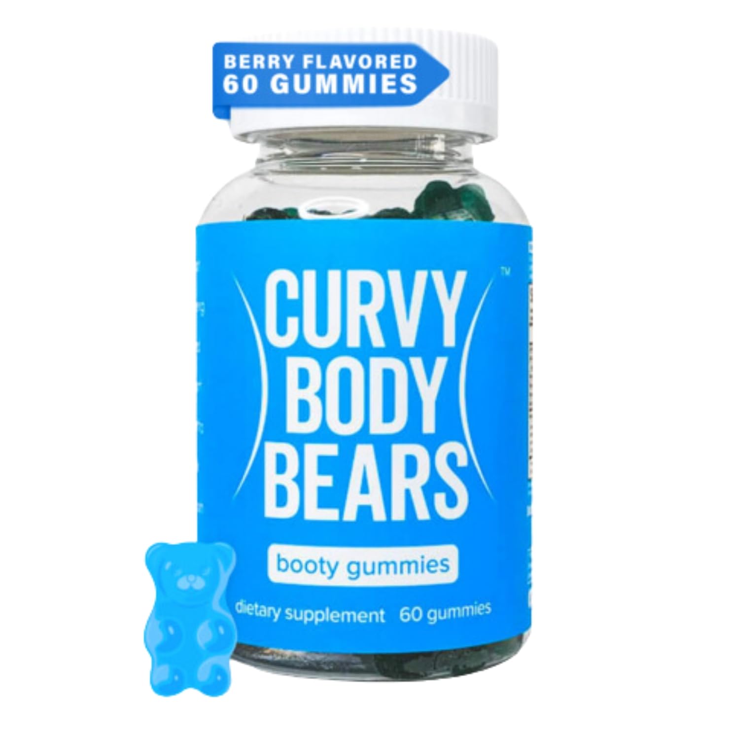 Mua Curvy Body Bears Bum Gummies - Workout Aid - Women’s Support ...