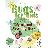 Amazon.com: 50 bugs Bold and easy coloring book for kids: Perfect for ...