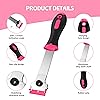 Ywmoml 3 Pack Razor Blade Scraper Set, Includes 30 Plastic & 30 Metal ...