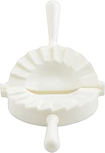 Amazon.com: Helen's Asian Kitchen Dumpling Press, BPA Free,White,4-Inch ...