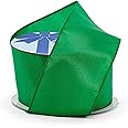 Amazon.com: Emerald Green Satin Wired Ribbon 1 1/2" X 25 Yards