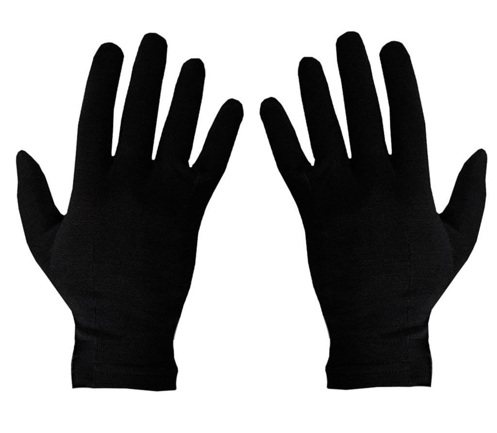Buy EASY4BUY Men's and Women's Cotton Hand Gloves (Black) at Amazon.in