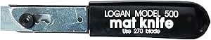 Amazon.com: Logan 500 Model Mat Knife For Framing and Matting ...