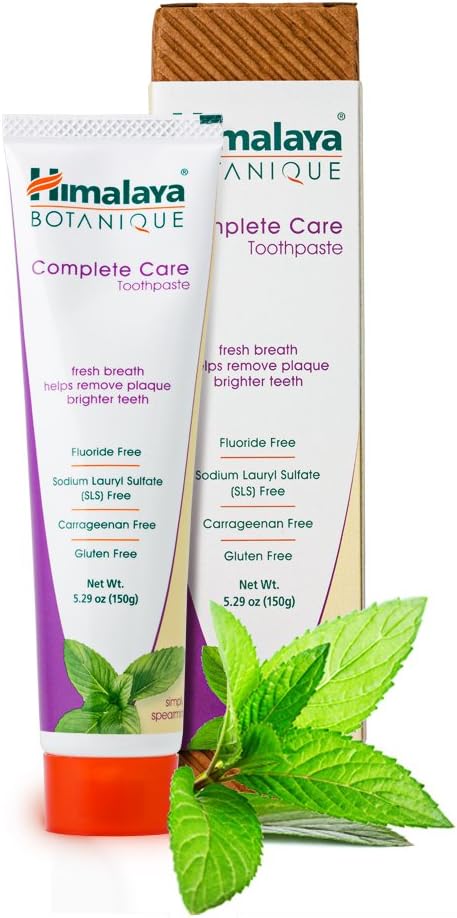 Himalaya Complete Care Toothpaste - Simply Spearmint 5.29 oz/150 gm (1 ...