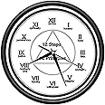 Amazon.com: SignMission 12 Steps 12 Principles Wall Clock aa Alcoholics ...