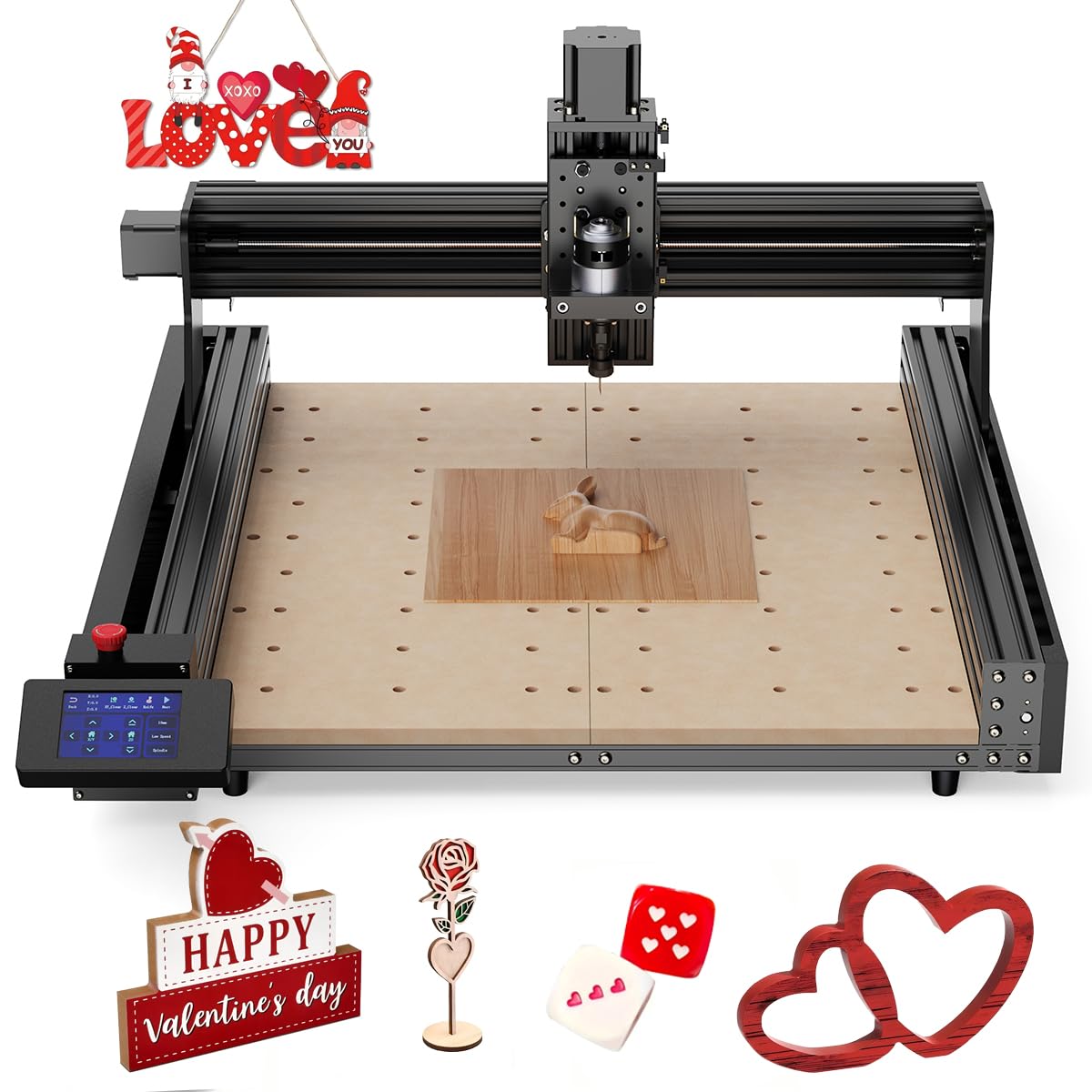 TTC450 CNC Router Machine,3-Axis Engraving All-Aluminum Milling Machine ...