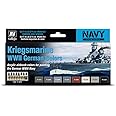 Amazon.com: Vallejo Acrylicos Kriegsmarine WWII German Colors Paint Set ...