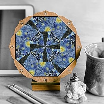 Amazon.com: Magnetic Meditation Desk Mandala - Van Gogh: Toys & Games