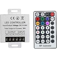JOYLIT 28 Keys LED RF RGB Remote Controler for RGB SMD 3528 5050 LED ...