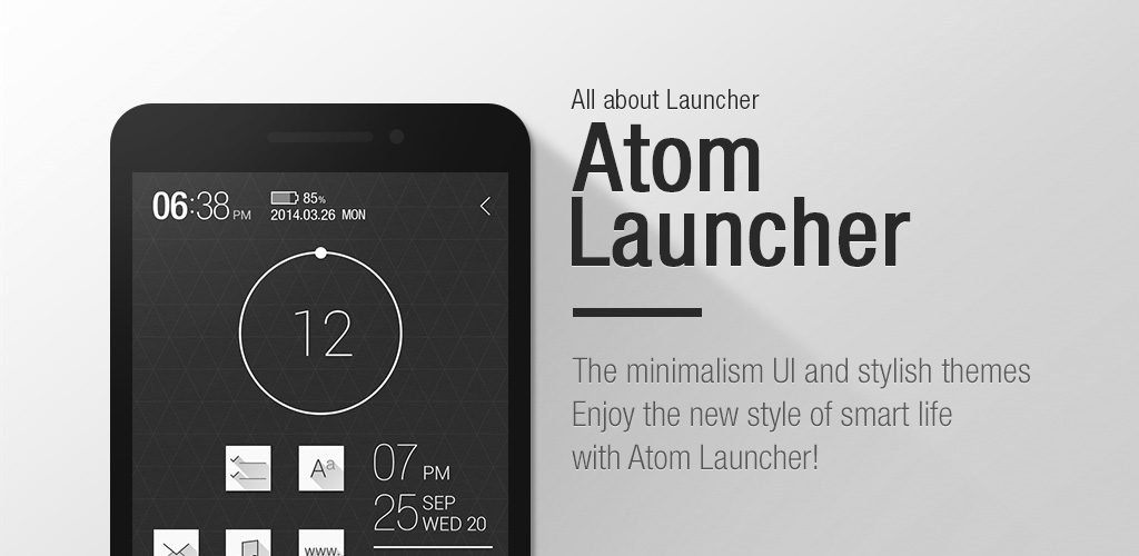 Atom Launcher:Amazon.co.jp:Appstore for Android