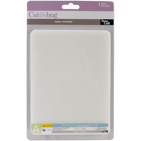 Provo Craft Cuttlebug Spacer Plate A-6"X7": Amazon.co.uk: Toys & Games