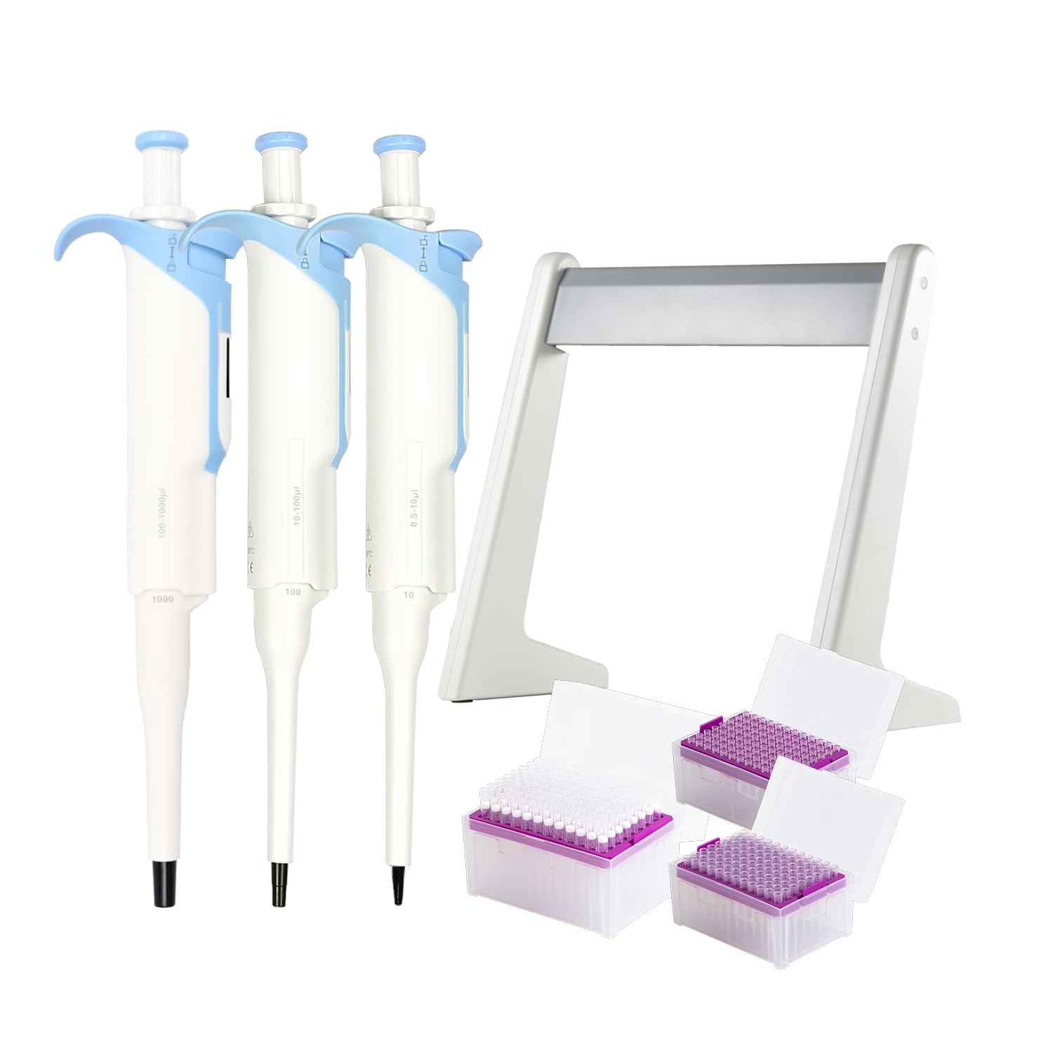 Mua HUWAZINE micropipette kit: 0.5-10ul, 10-100ul, 100-1000ul Fully ...
