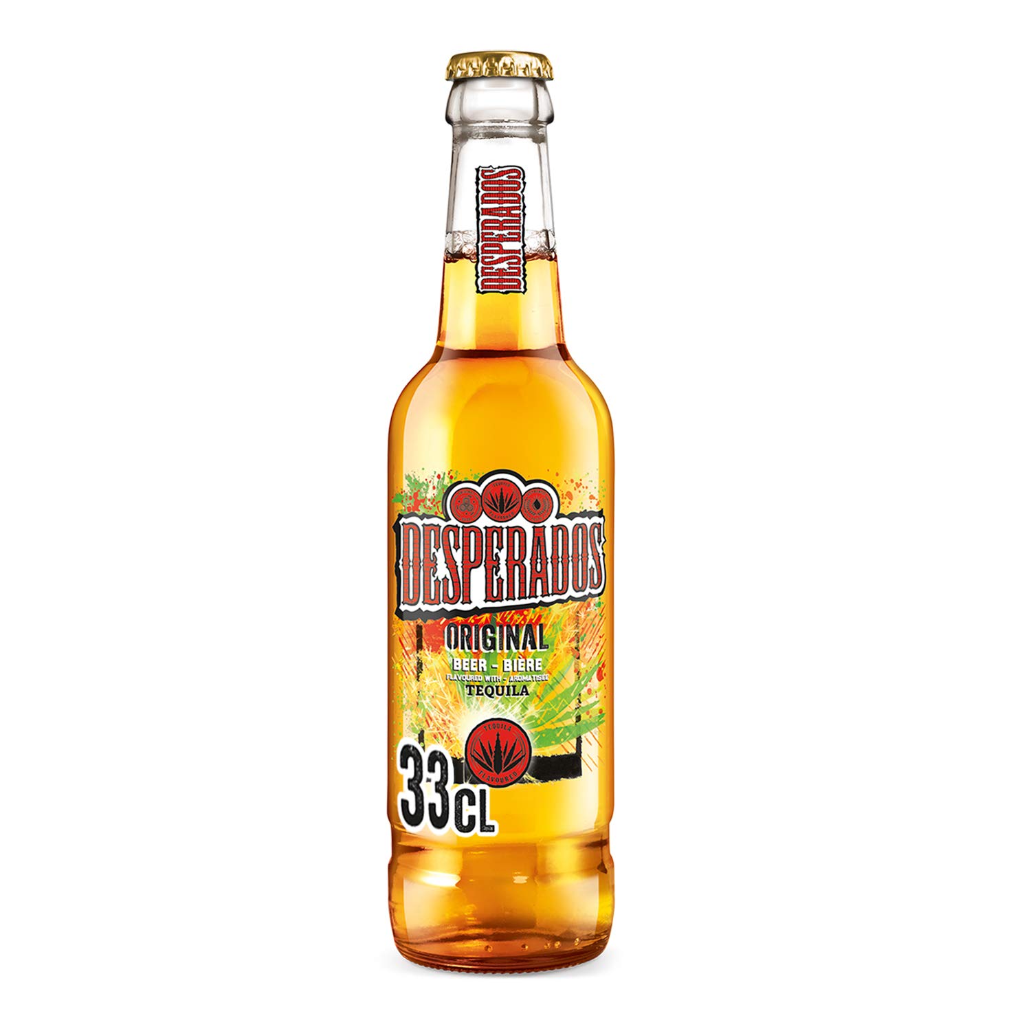 DESPERADOS French Tequila Flavoured Lager 330ml Bottle: Amazon.co.uk ...