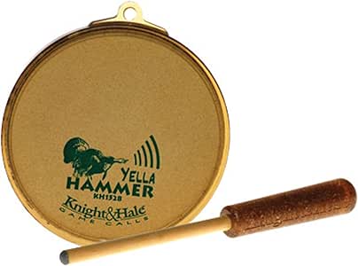 Amazon.com : Knight & Hale Yella Hammer Turkey Pot Call : Turkey Calls ...