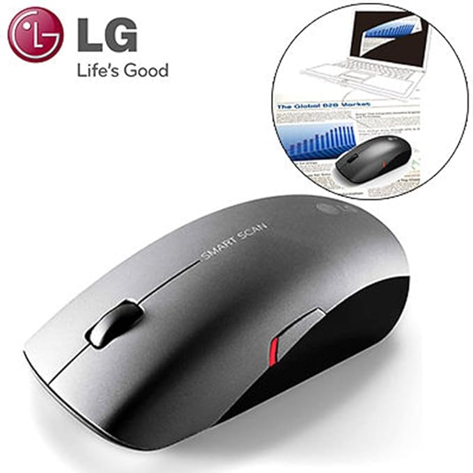 LG LSM-300 Mouse Scanner - Windows/ Mac Compatibility (Purple): Amazon ...