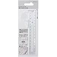Amazon.com : Midori CL Slide Ruler Clear (6.3" L x 2.72" W) : Office ...